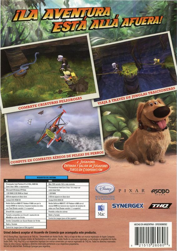 Disney•Pixar Up cover or packaging material - MobyGames