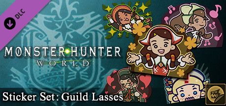 Monster Hunter: World - Sticker Set: Guild Lasses promo art, ads ...