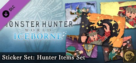 Monster Hunter: World - Sticker Set: Hunter Items Set (2020) - MobyGames