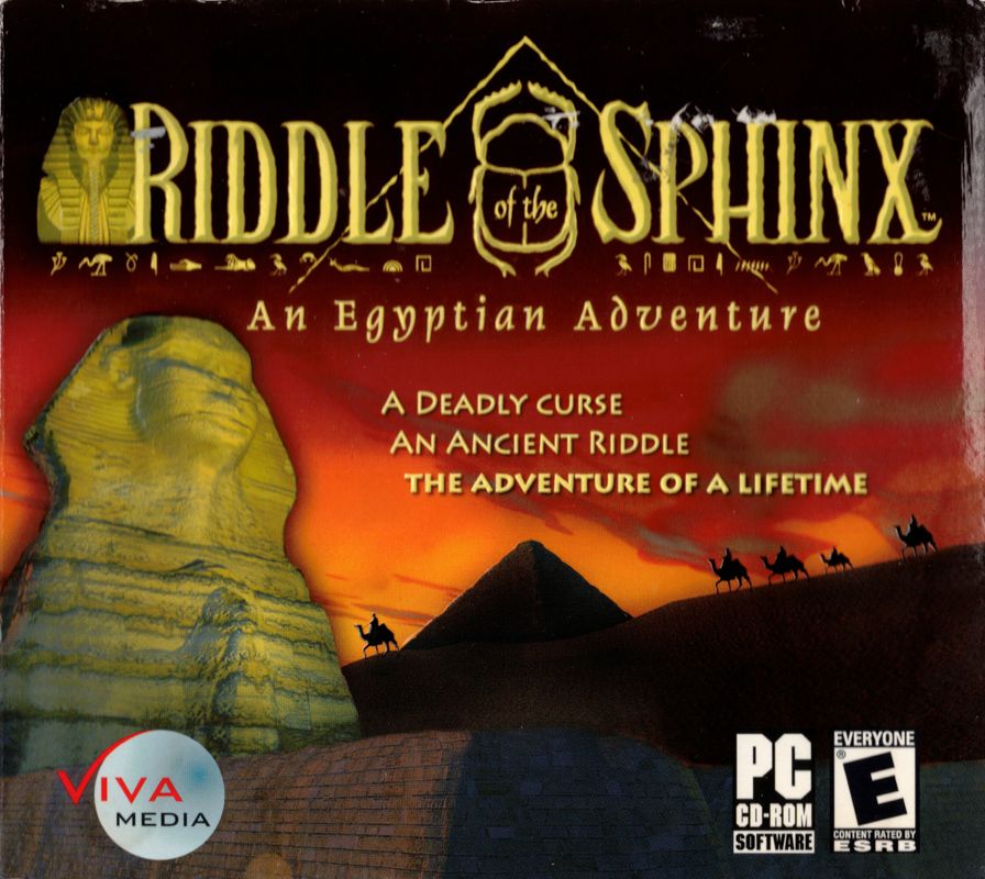 Riddle of the Sphinx: An Egyptian Adventure cover or packaging material - MobyGames