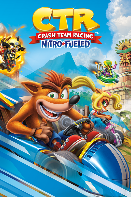 CTR: Crash Team Racing - Nitro-Fueled cover or packaging material ...