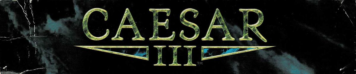 Caesar III cover or packaging material - MobyGames