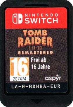 Tomb Raider I•II•III: Remastered cover or packaging material - MobyGames