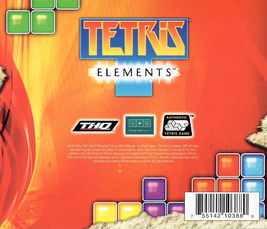 Tetris Elements cover or packaging material - MobyGames