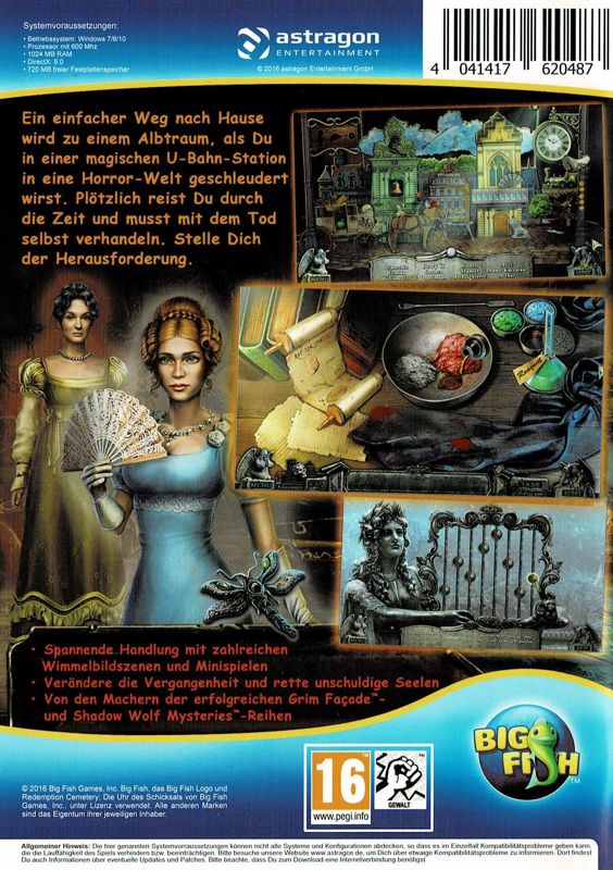 Redemption Cemetery: Clock of Fate cover or packaging material - MobyGames