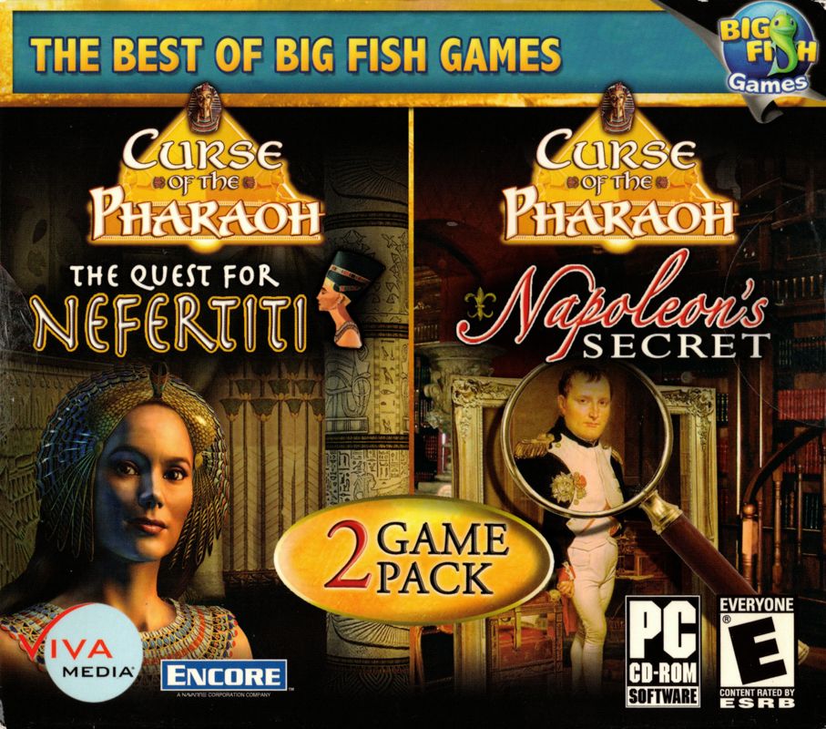 Curse of the Pharaoh: The Quest for Nefertiti / Curse of the Pharaoh: Napoleon's Secret 2 Game ...