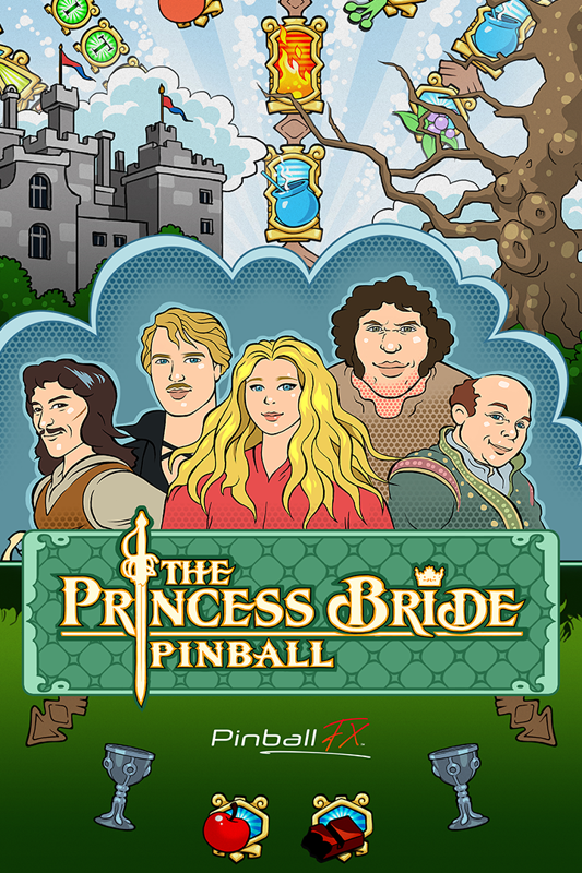 Pinball FX: The Princess Bride Pinball cover or packaging material ...