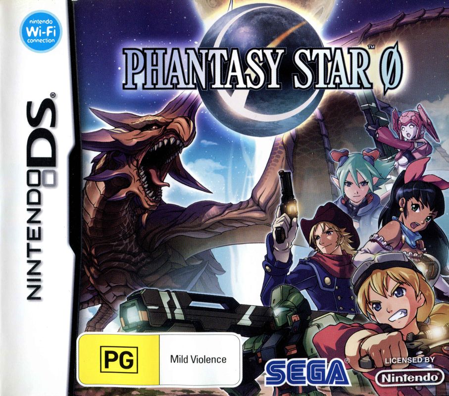 Phantasy Star Ø cover or packaging material - MobyGames