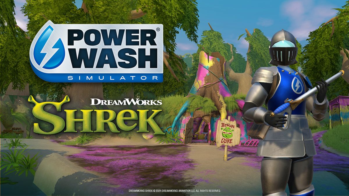 PowerWash Simulator: DreamWorks Shrek cover or packaging material ...