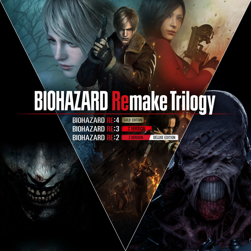 Resident Evil Remake Trilogy cover or packaging material - MobyGames
