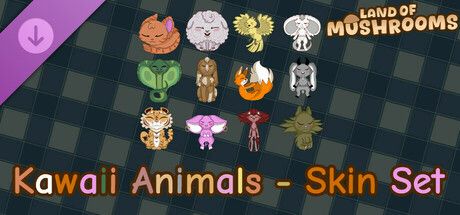 Land of Mushrooms: Kawaii Animals - Skin Set Patches - MobyGames