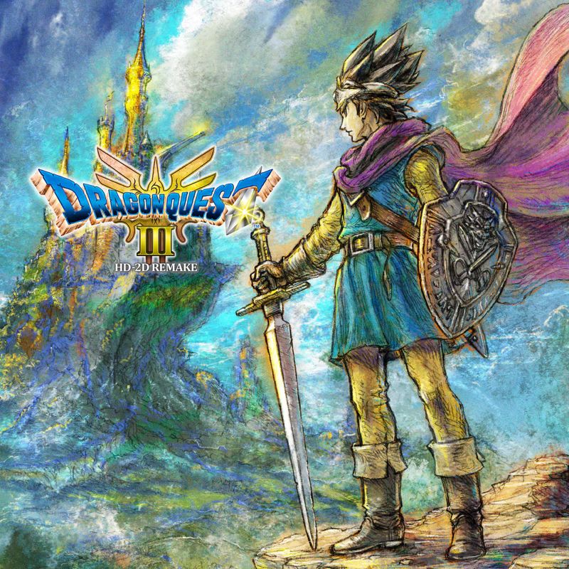 Dragon Quest III: HD-2D Remake cover or packaging material - MobyGames
