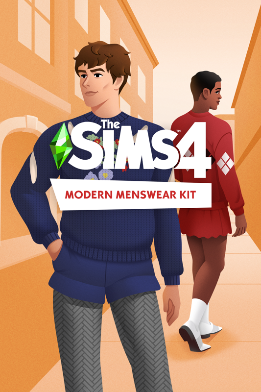 The Sims 4: Modern Menswear Kit promo art, ads, magazines ...