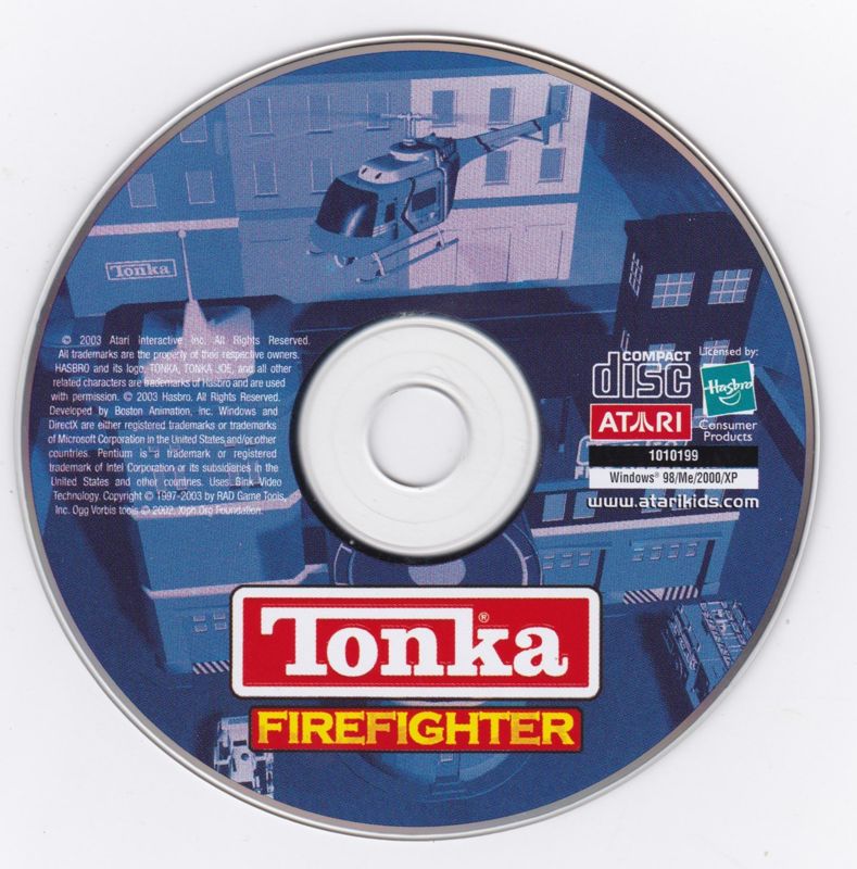 Tonka Firefighter cover or packaging material - MobyGames