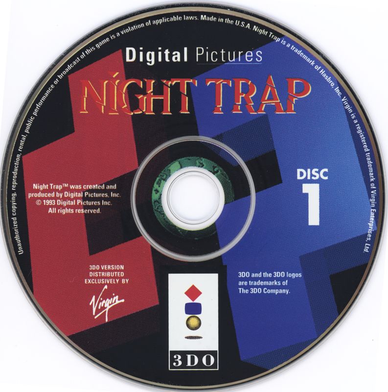 Night Trap cover or packaging material - MobyGames