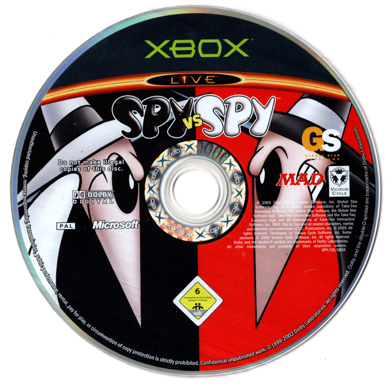 Spy vs Spy cover or packaging material - MobyGames