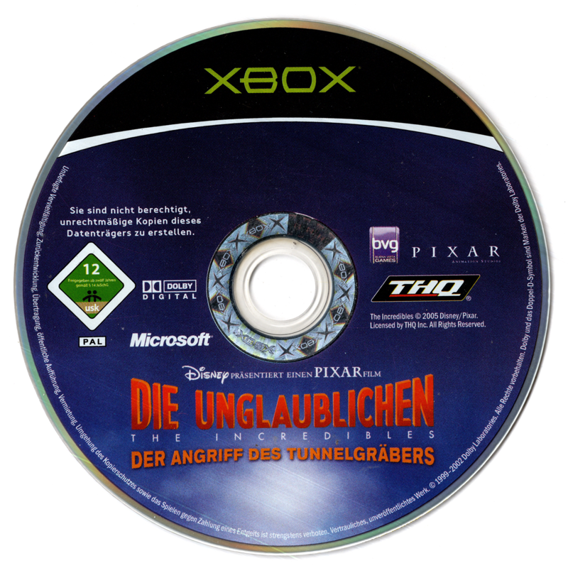 The Incredibles: Rise of the Underminer cover or packaging material ...