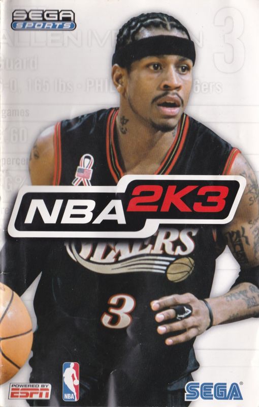 NBA 2K3 cover or packaging material MobyGames