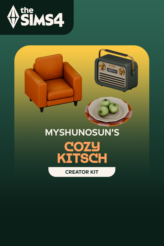The Sims 4: Cozy Kitsch Kit credits - MobyGames