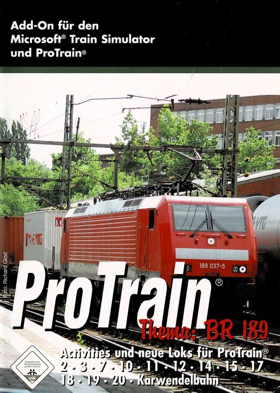 ProTrain Thema: BR 189 (2008) - MobyGames