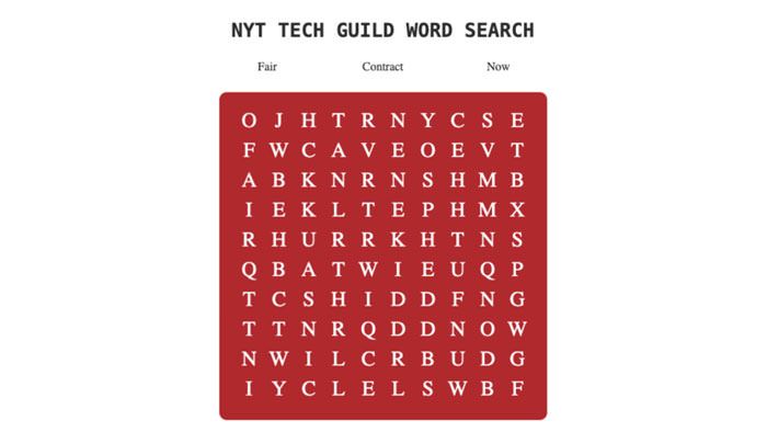 NYT Tech Guild Word Search (2024) - MobyGames