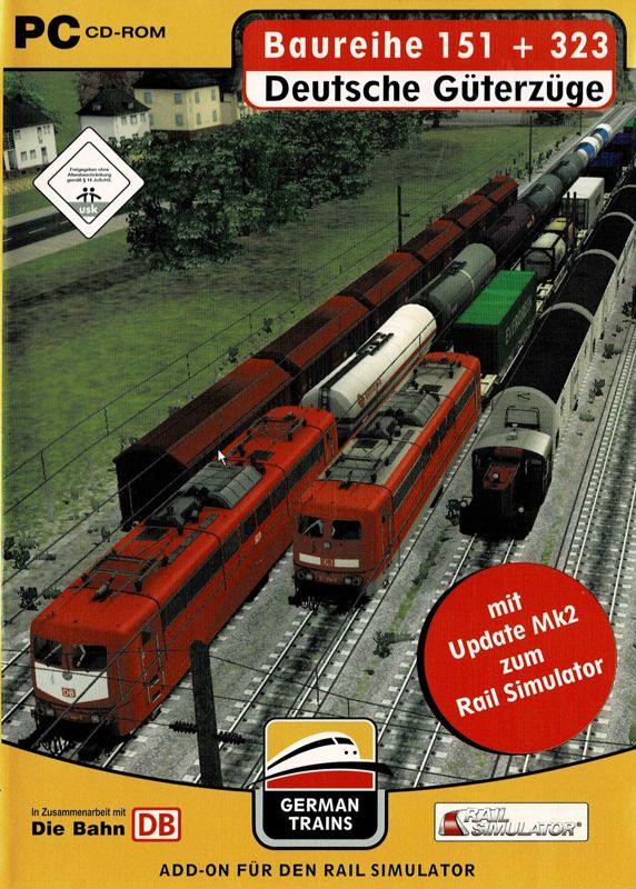 German Trains: Baureihe 151 + 323 - Deutsche Güterzüge box covers ...
