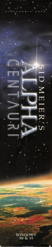 Sid Meier's Alpha Centauri cover or packaging material - MobyGames