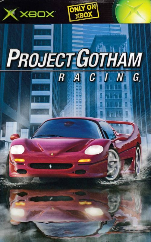 Project Gotham Racing cover or packaging material - MobyGames