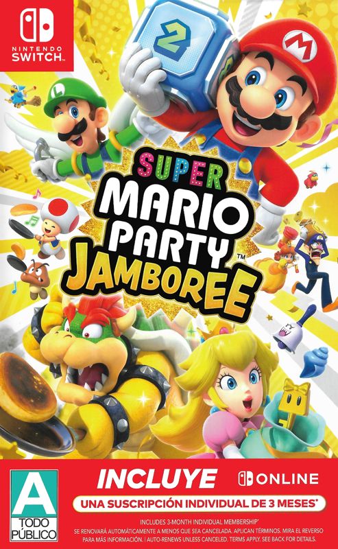 Super Mario Party Jamboree cover or packaging material - MobyGames