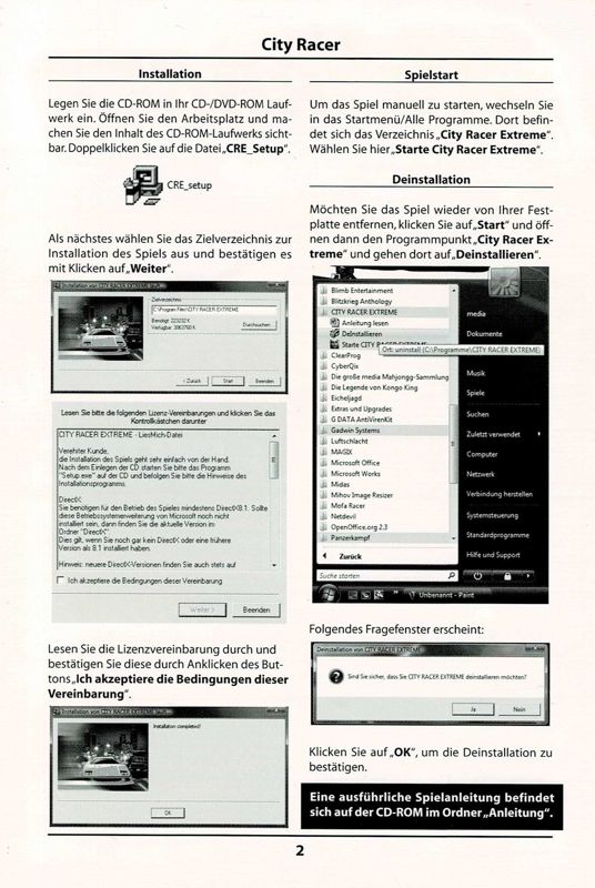 City Racer: Underground Action cover or packaging material - MobyGames