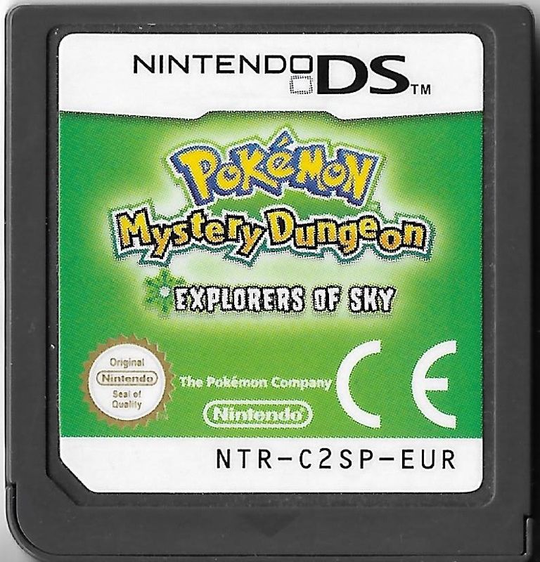 Pokémon Mystery Dungeon: Explorers of Sky cover or packaging material ...