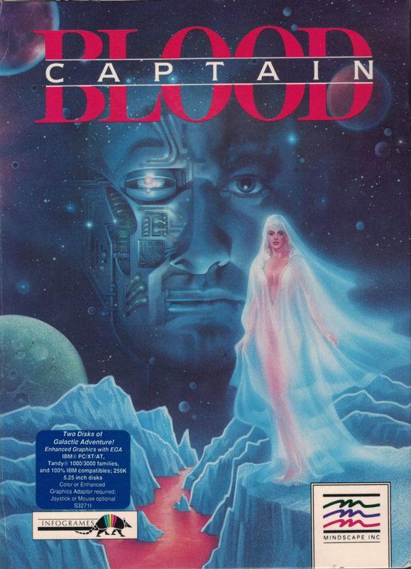 Captain Blood cover or packaging material - MobyGames