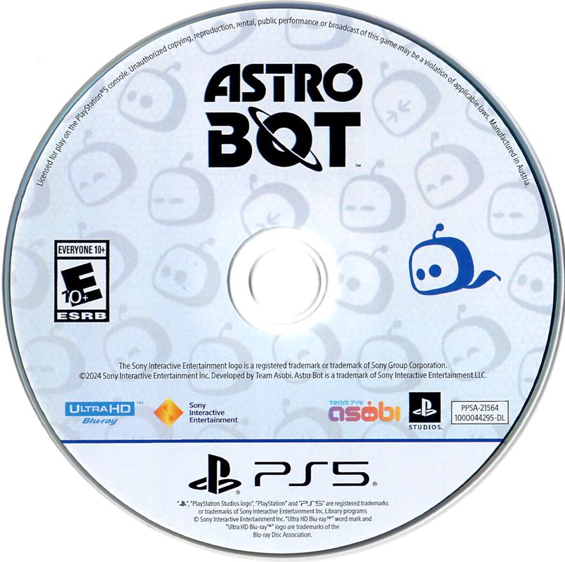 Astro Bot cover or packaging material - MobyGames