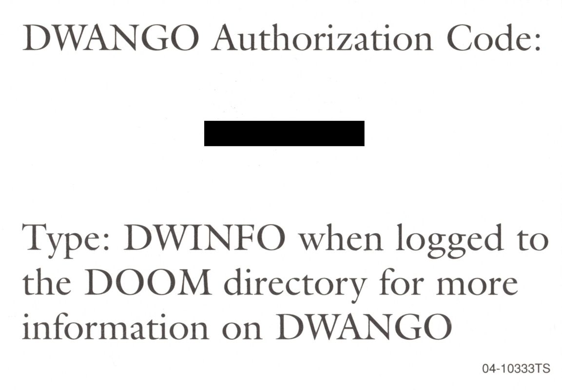 The Ultimate Doom cover or packaging material - MobyGames