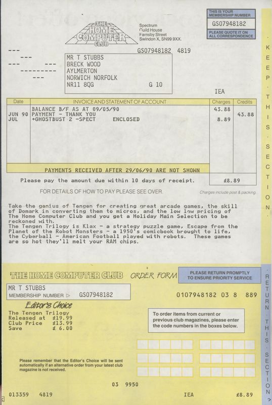 Ghostbusters II cover or packaging material - MobyGames