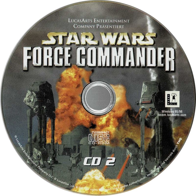 Star Wars: Force Commander cover or packaging material - MobyGames