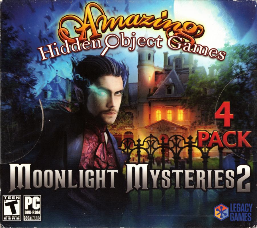 Amazing Hidden Object Games: Moonlight Mysteries 2 box covers - MobyGames