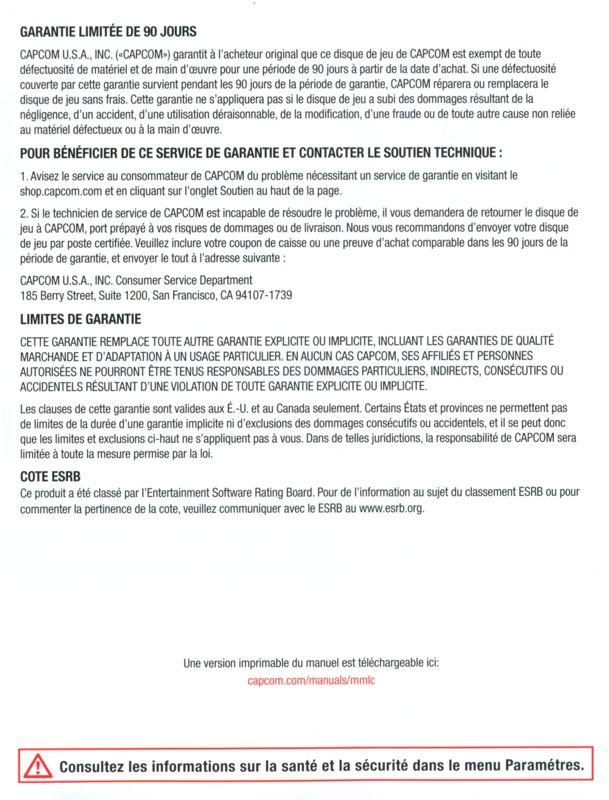 Mega Man: Legacy Collection cover or packaging material - MobyGames