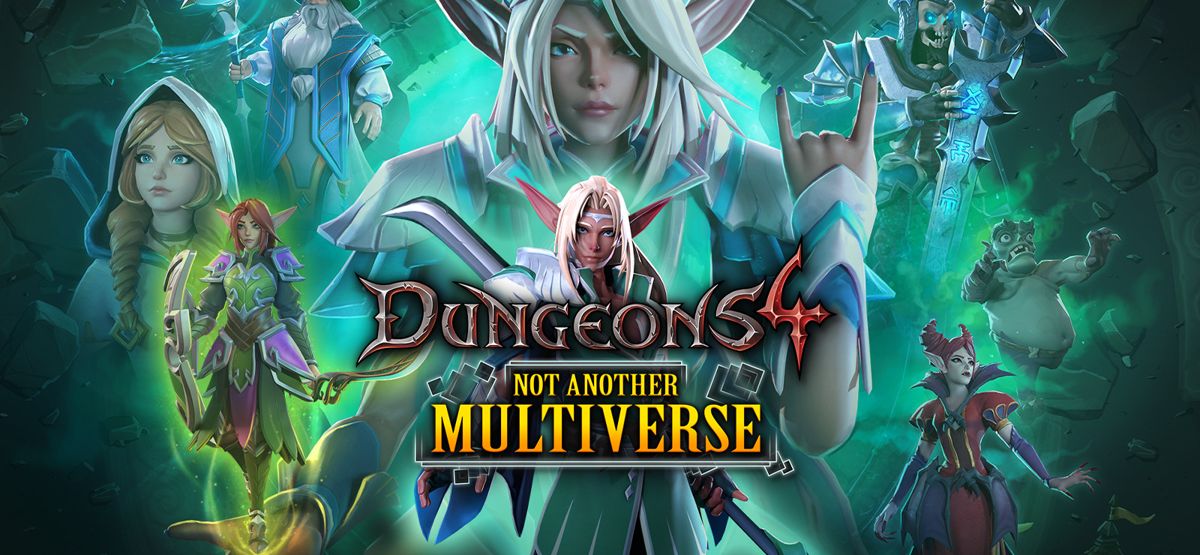Dungeons 4: Not Another Multiverse cover or packaging material - MobyGames
