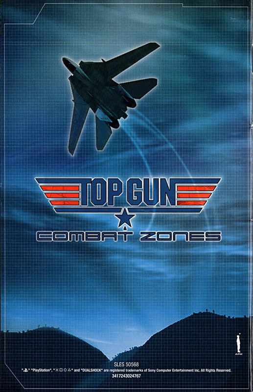 Top Gun: Combat Zones cover or packaging material - MobyGames