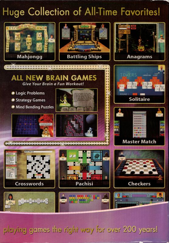 Hoyle Puzzle & Board Games cover or packaging material - MobyGames