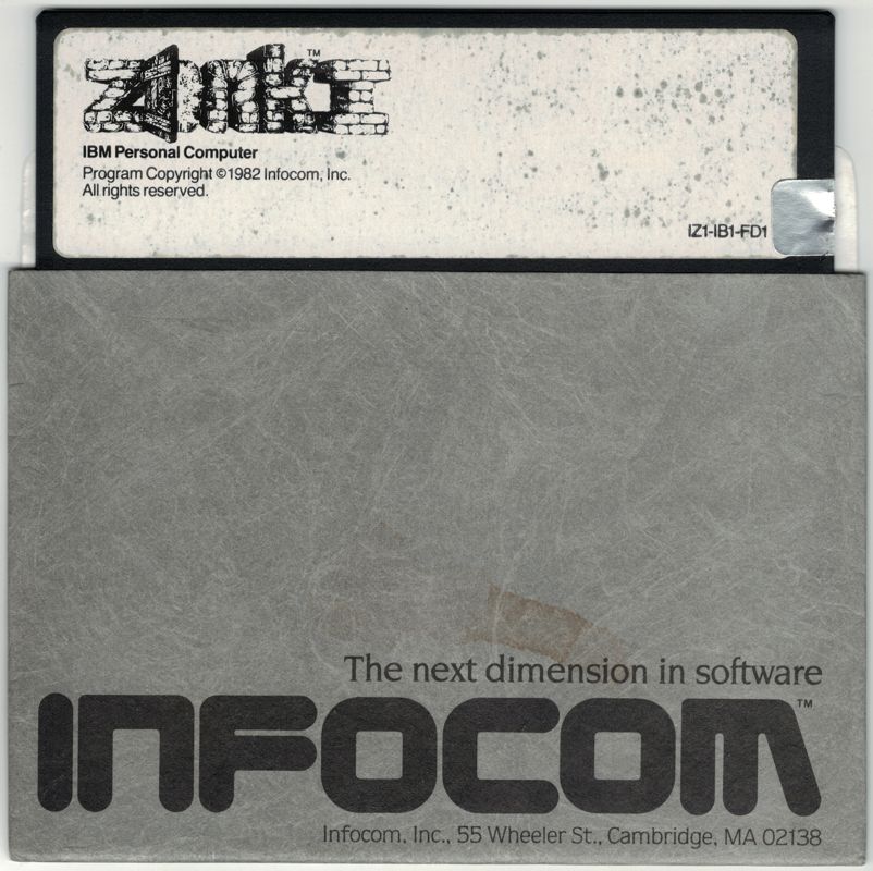 Zork: The Great Underground Empire cover or packaging material - MobyGames