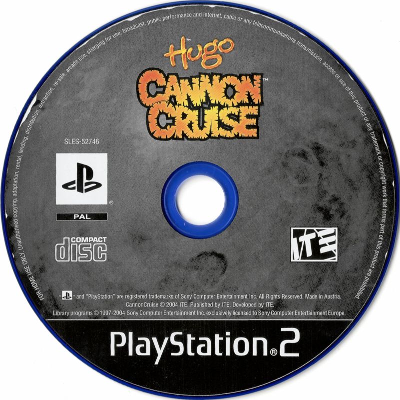 Hugo: Cannon Cruise cover or packaging material - MobyGames