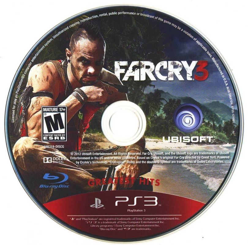Far Cry 3 cover or packaging material - MobyGames