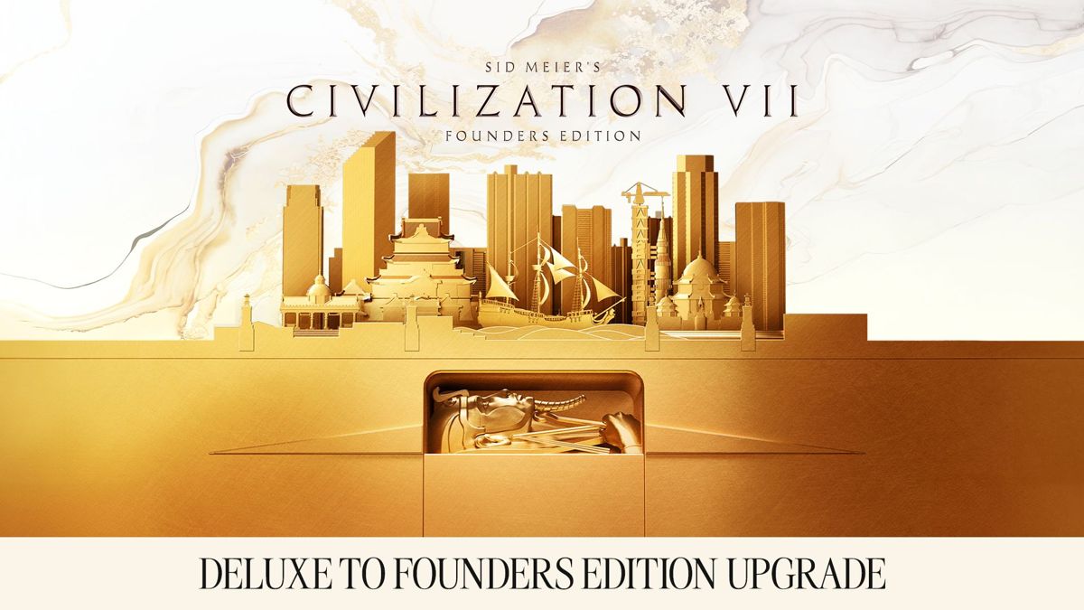 Sid Meier's Civilization VII: Deluxe to Founders Edition Upgrade (2025 ...