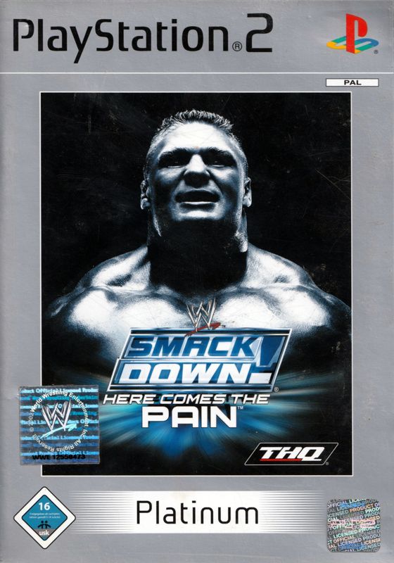 WWE Smackdown! Here Comes the Pain cover or packaging material - MobyGames