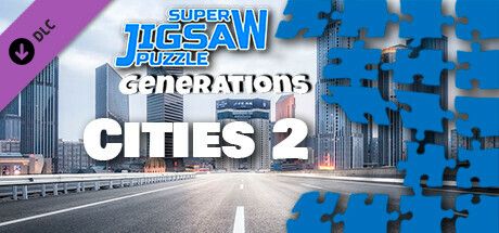 Super Jigsaw Puzzle: Generations - Cities 2 box covers - MobyGames
