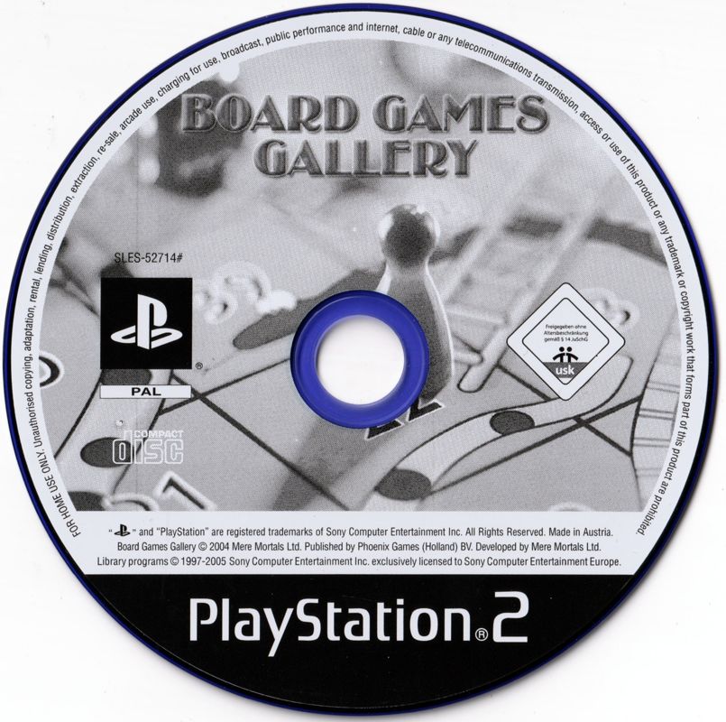 Board Games Gallery cover or packaging material - MobyGames