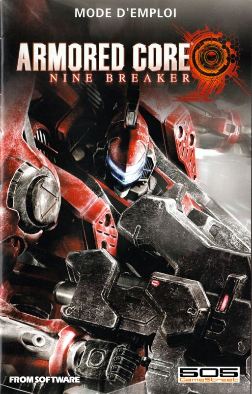Armored Core: Nine Breaker cover or packaging material - MobyGames