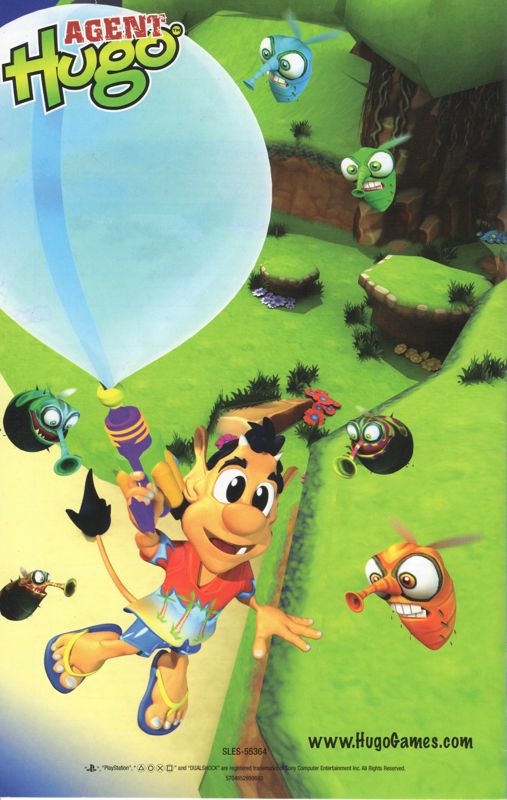Agent Hugo: Hula Holiday cover or packaging material - MobyGames